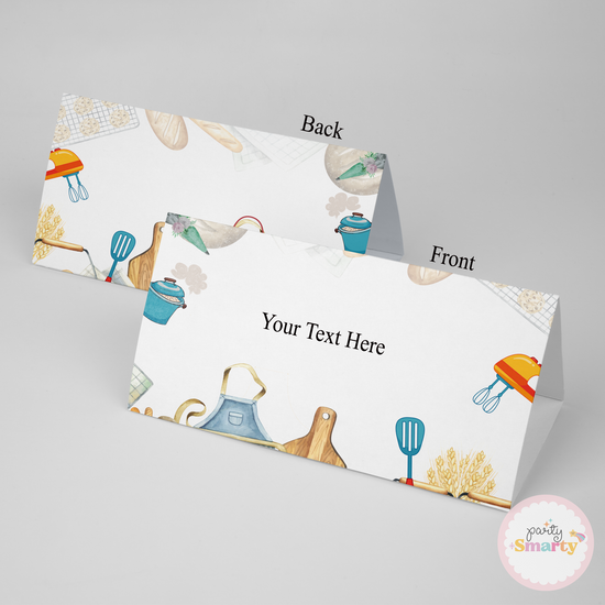 Chef Boy Food Tags - Set of 12 – Party Smarty